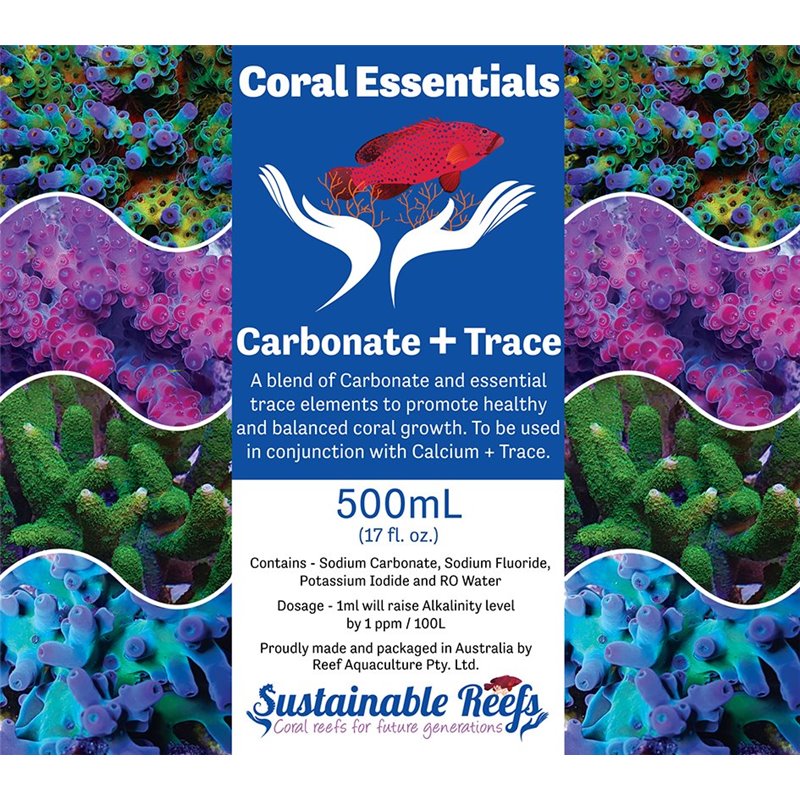 Coral Essentials, Carbonate + Trace